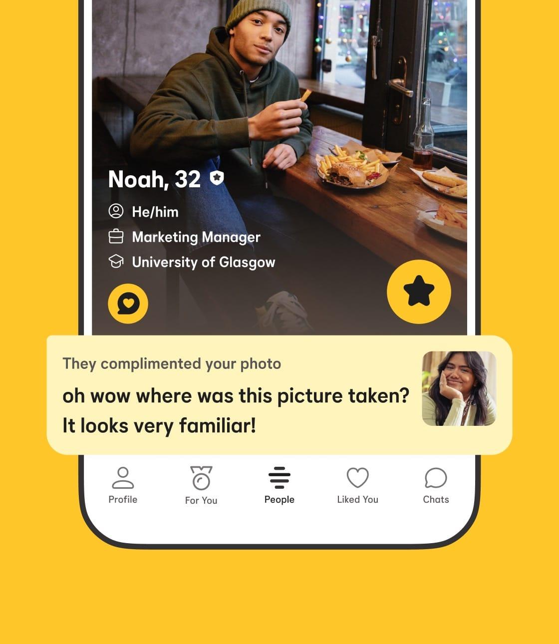 Compliments | How to Send a Compliment | Bumble