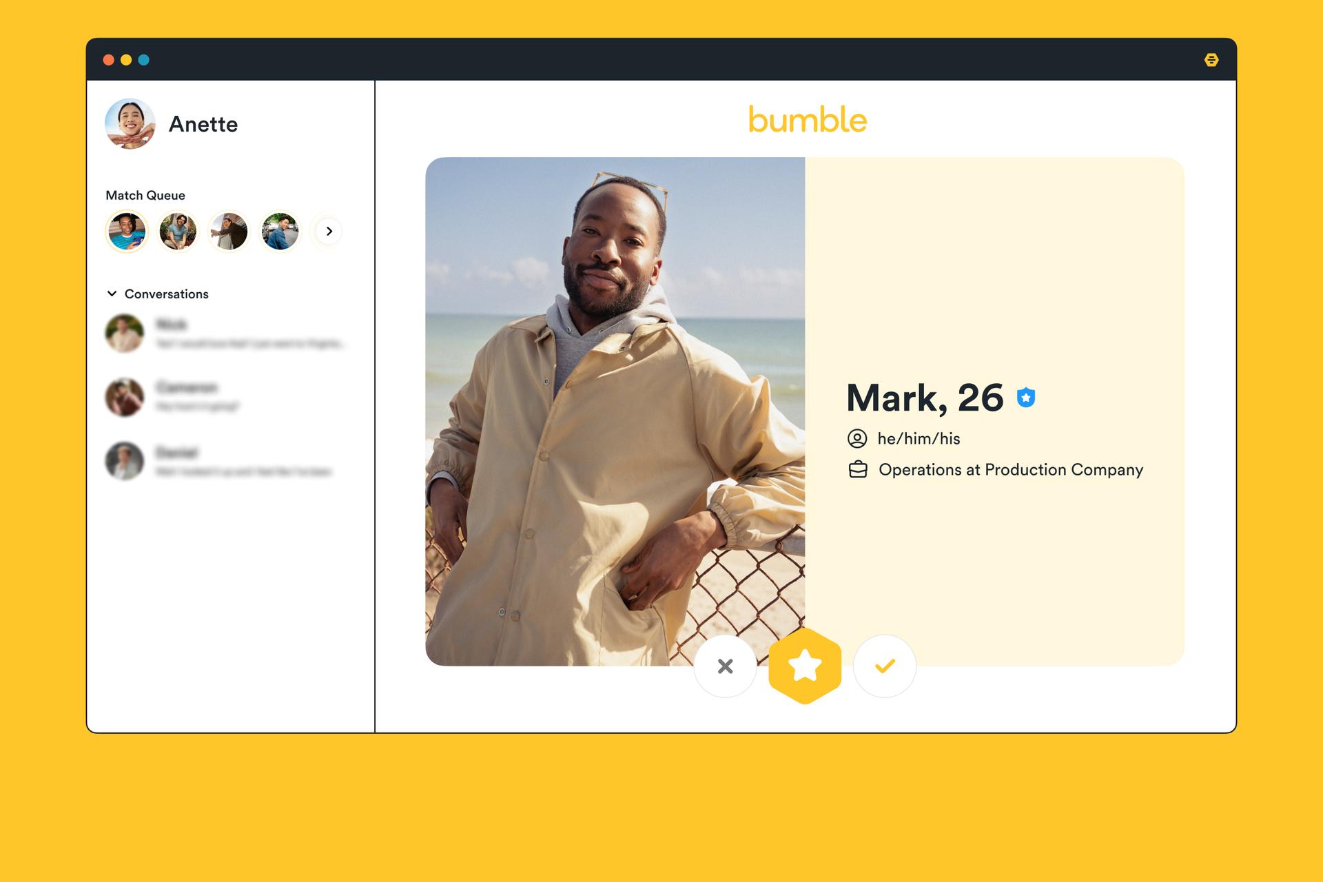 Bumble - Bumble Web: The Full Experience, Without Your Phone!